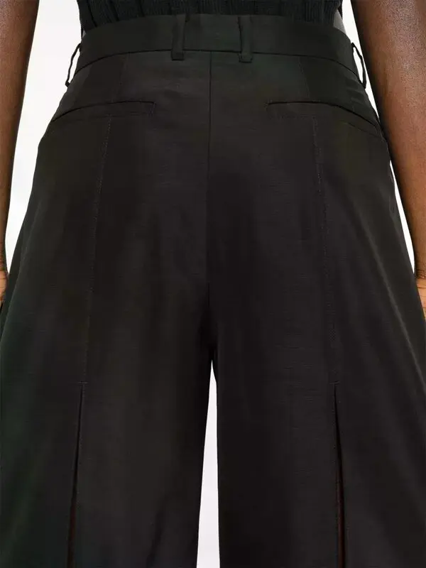 Alexander Wang Slit-detail Tapered Trousers