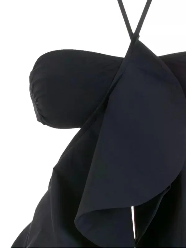 AMIR SLAMA Ruffled Swimsuit