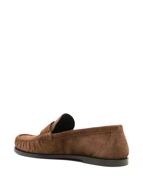 Saint Laurent Suede Loafers