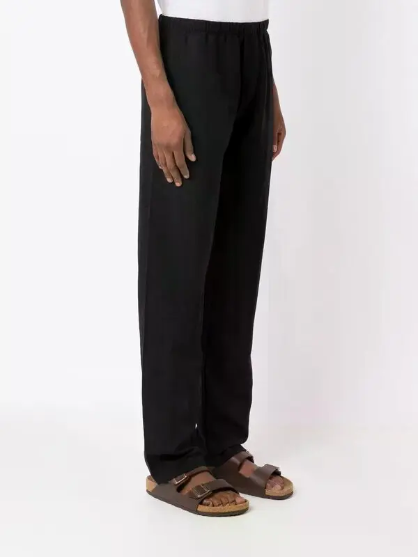 AMIR SLAMA Elasticated Straight-leg Trousers