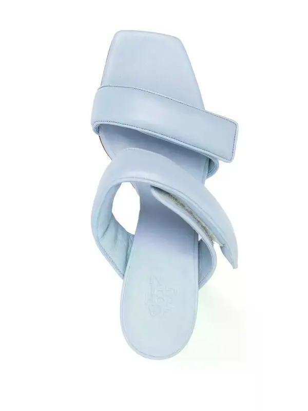 GIABORGHINI X Pernille Perni 100mm Sandals - Blue