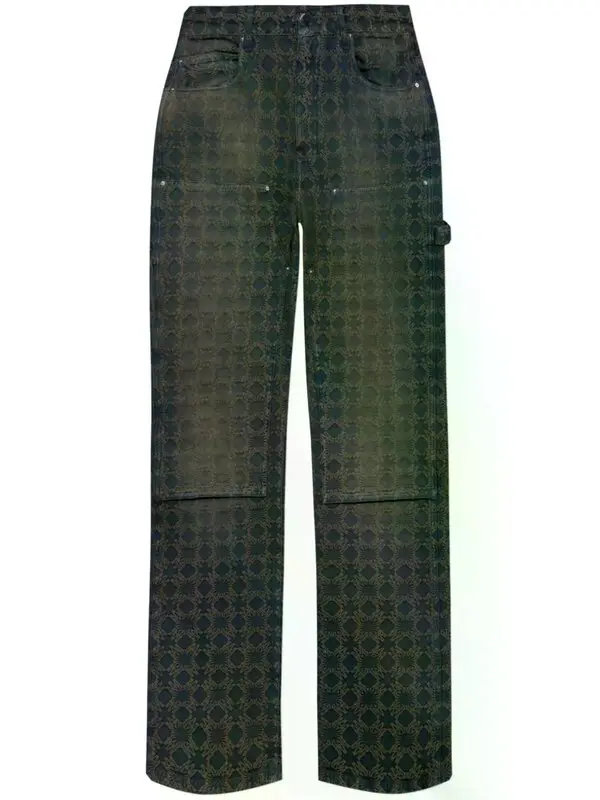 Amiri Ma Quad Jacquard Carpenter Jeans