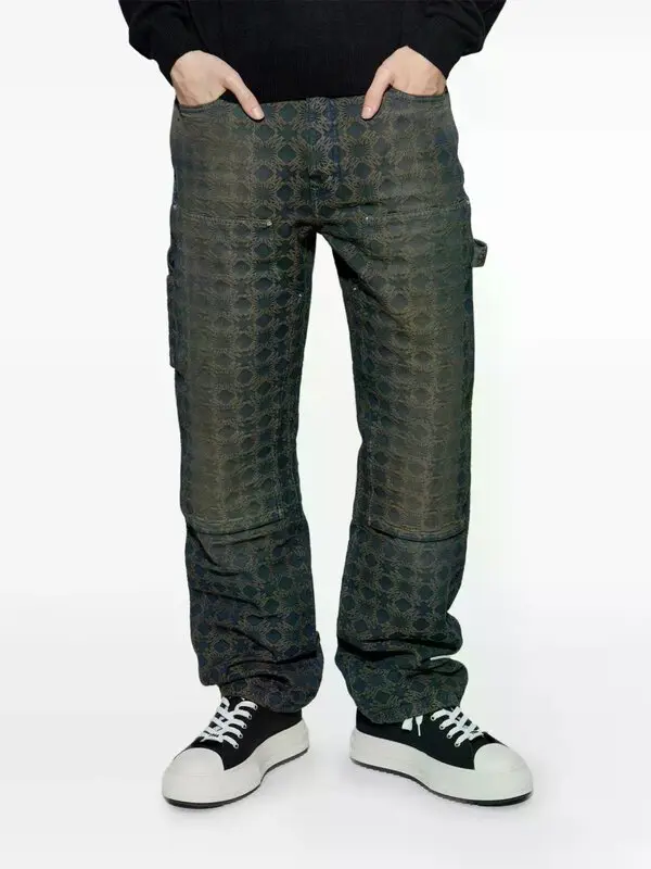 Amiri Ma Quad Jacquard Carpenter Jeans
