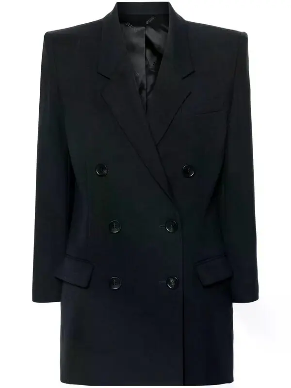 Isabel Marant Robine Double-breasted Cotton Blazer