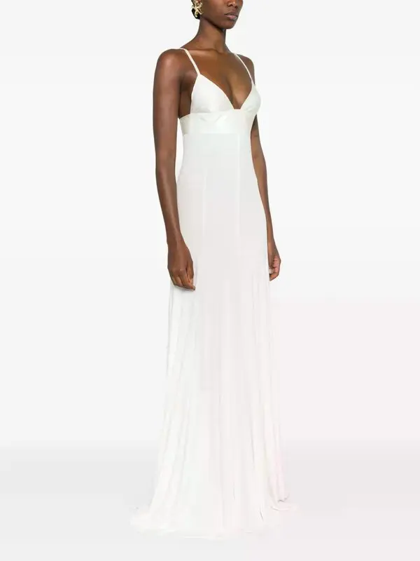 Jacquemus La Robe Spallina Maxi Dress