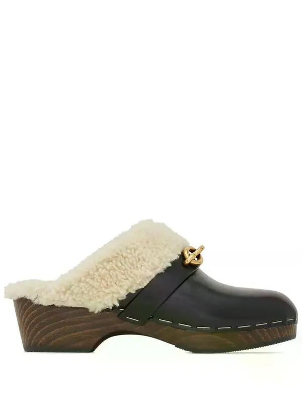 Saint Laurent Toff 15 Clog Mules