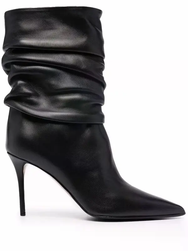 LE SILLA Eva Scrunched Mid-calf Boots