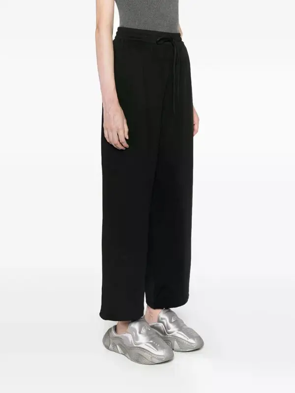 Y3 Logo-print Track Pants - Black