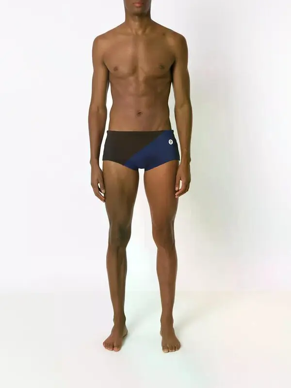 AMIR SLAMA Colourblock Swim Trunks