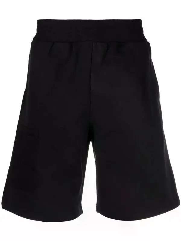 A-COLD-WALL* Logo-embroidered Cotton Shorts - Black