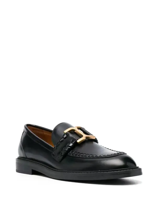 Chloé Marcie Leather Loafers