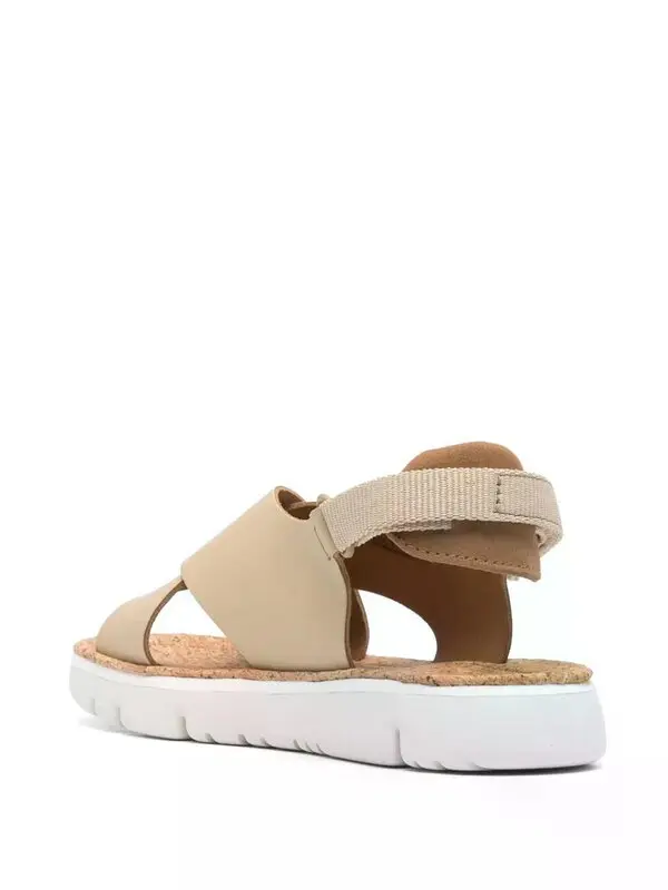 Camper Oruga Flat Sandals - Neutrals