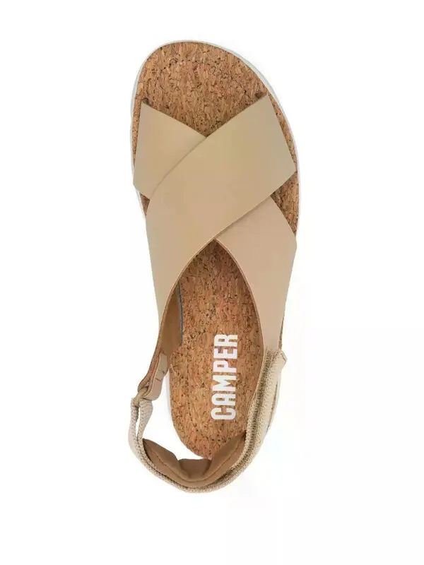 Camper Oruga Flat Sandals - Neutrals