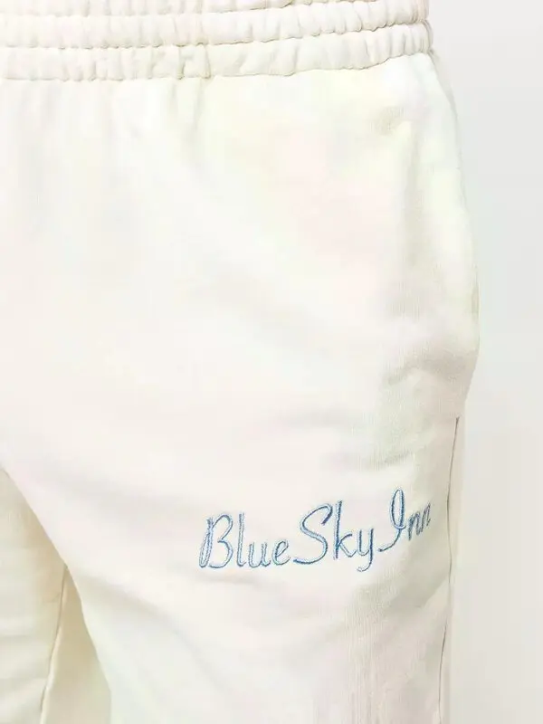 BLUE SKY INN Logo-embroidered Cotton Shorts