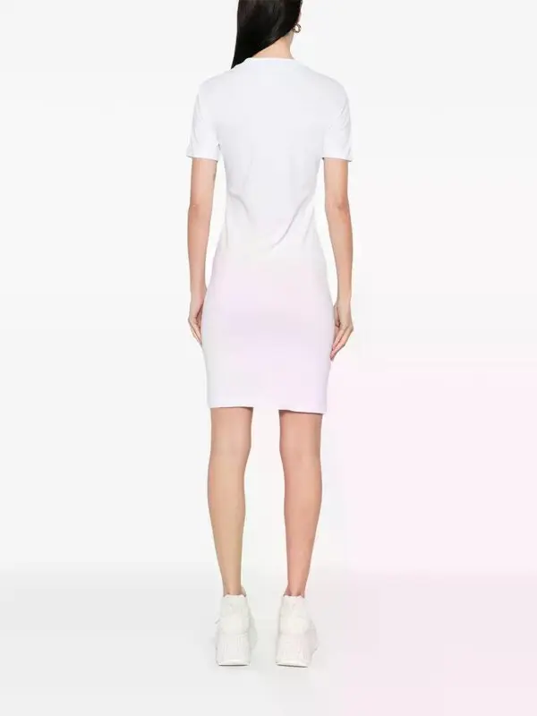 Versace Logo-print Mini Dress - White