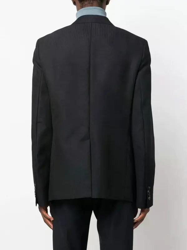 LANVIN Checked Double-breasted Blazer
