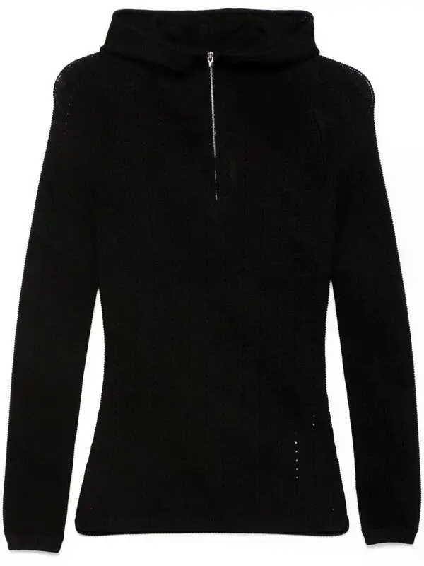 Etro Zip Up Hooded Sweater