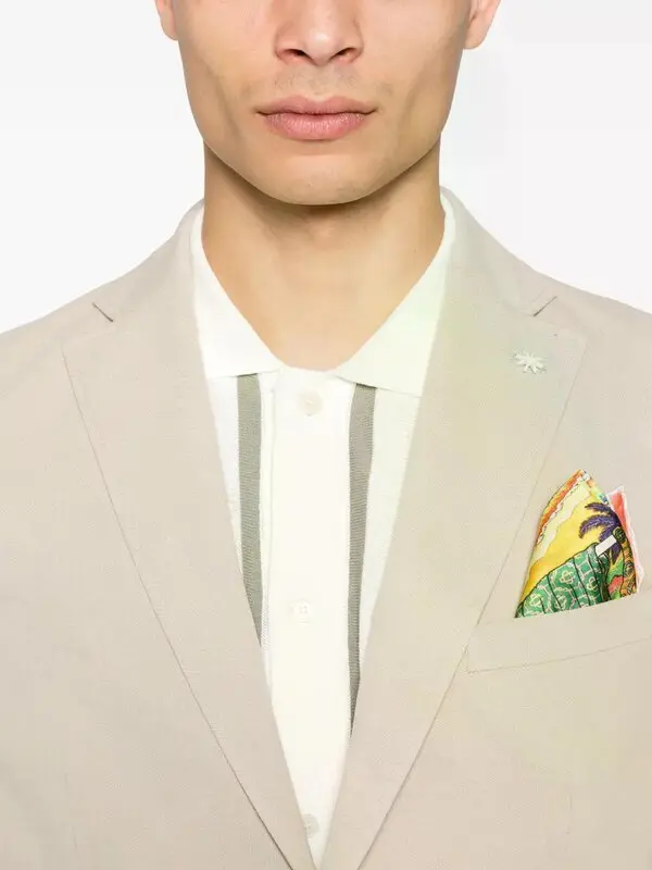 MANUEL RITZ Piqué Blazer