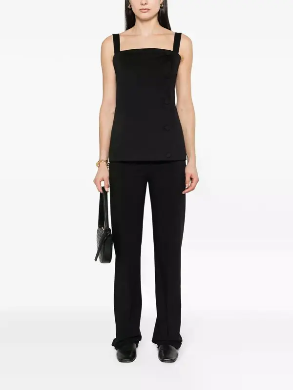 Fabiana Filippi Square-neck Buttoned Blouse