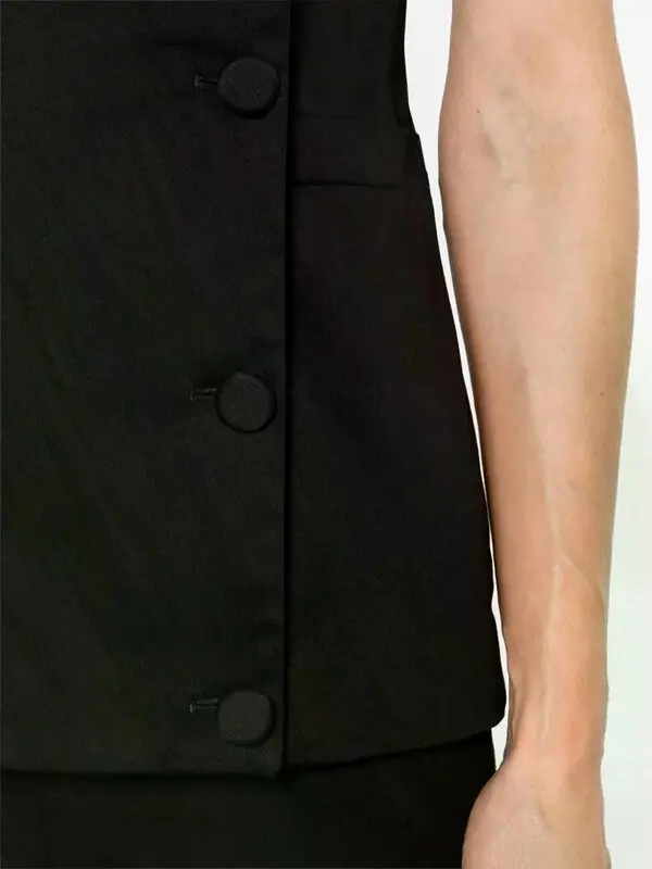 Fabiana Filippi Square-neck Buttoned Blouse