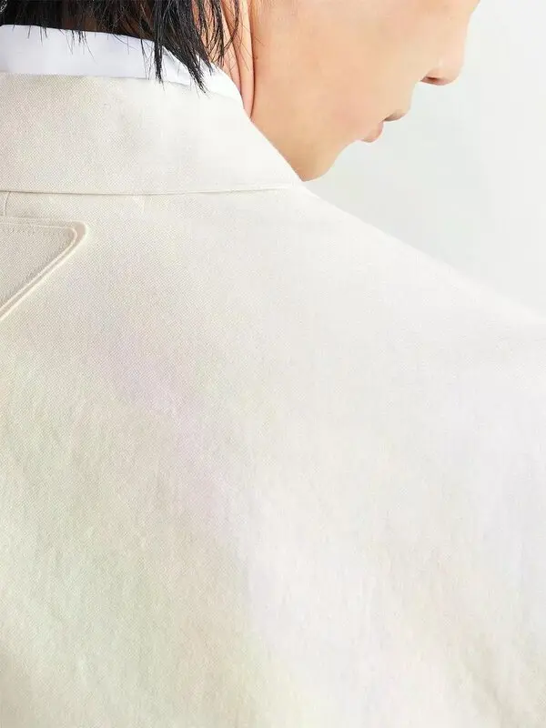 Prada Double-breasted Cotton Jacket