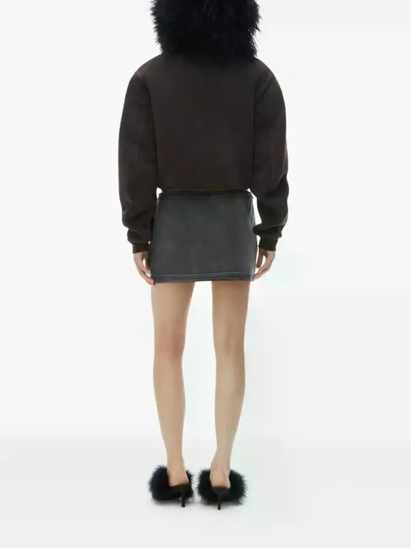 Alexander Wang Drawstring-waist Mini Skirt