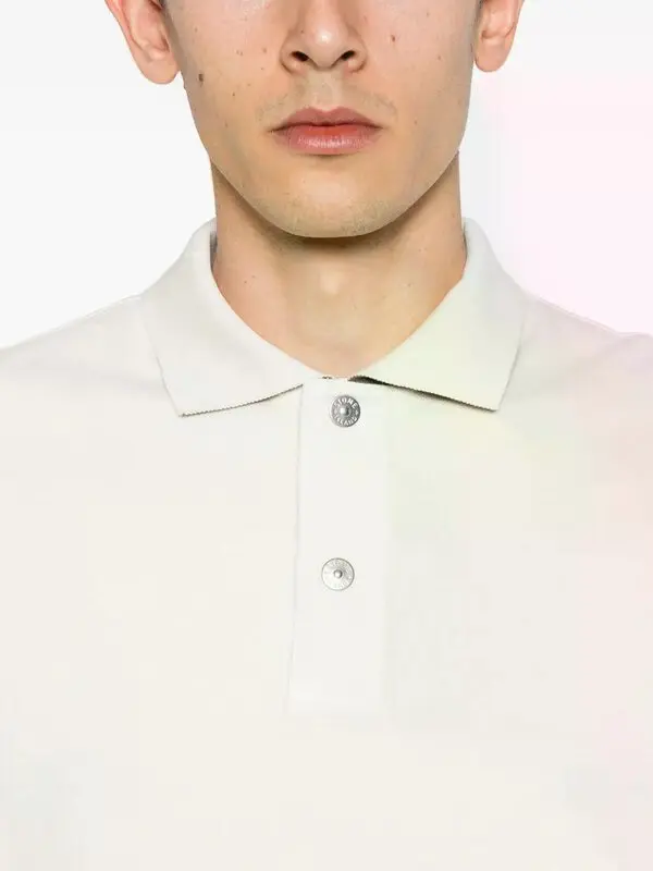 Stone Island Logo-embroidered Polo Shirt