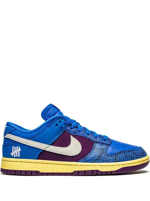Nike X Undefeated Dunk Low Sp Undefeated Dunk Vs. Af1 Sneakers - Blue