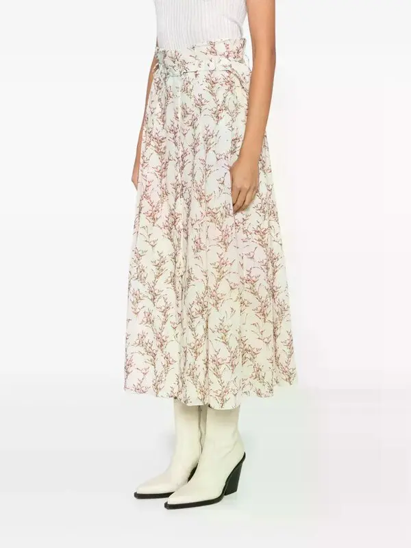 Gabriela Hearst Dugald Flared Skirt