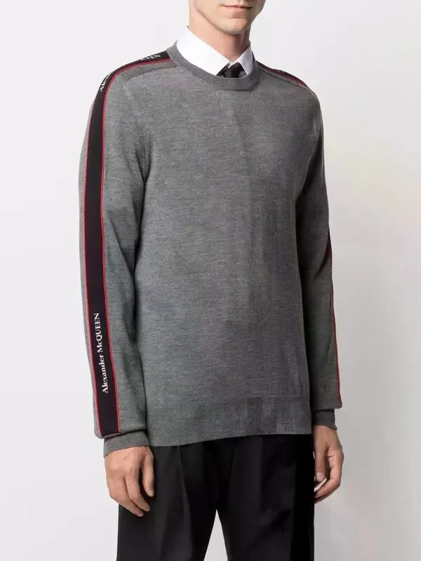 Alexander McQueen Logo-tape Jumper