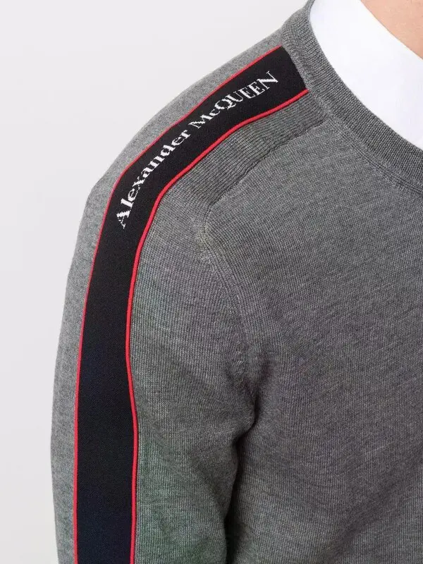 Alexander McQueen Logo-tape Jumper