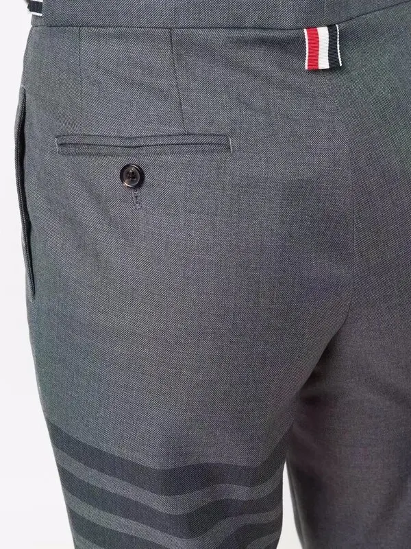 Thom Browne 4-bar Cropped Trousers