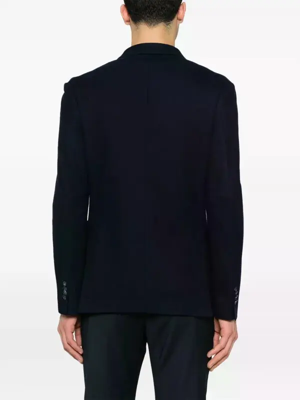 MANUEL RITZ Double-breasted Blazer - Blue