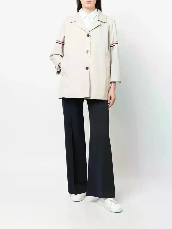 Thom Browne Single-breasted Short Coat