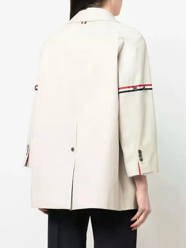 Thom Browne Single-breasted Short Coat