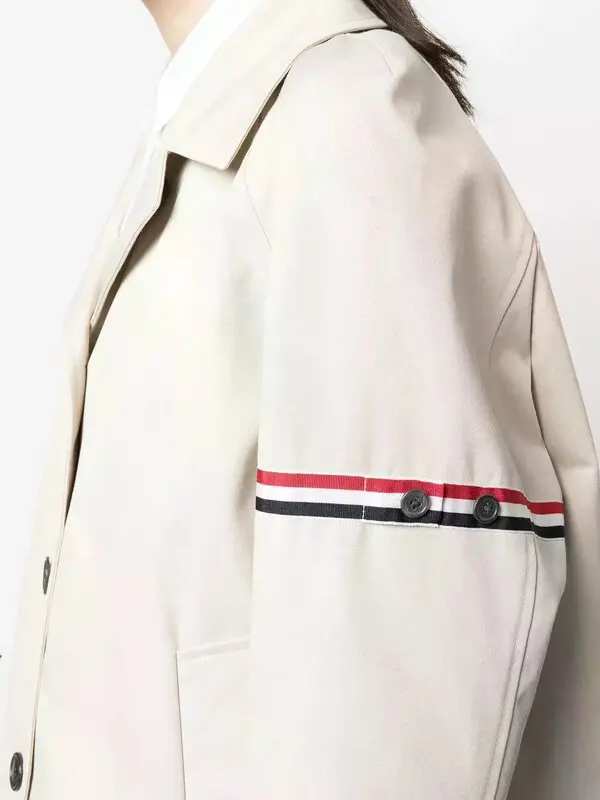 Thom Browne Single-breasted Short Coat