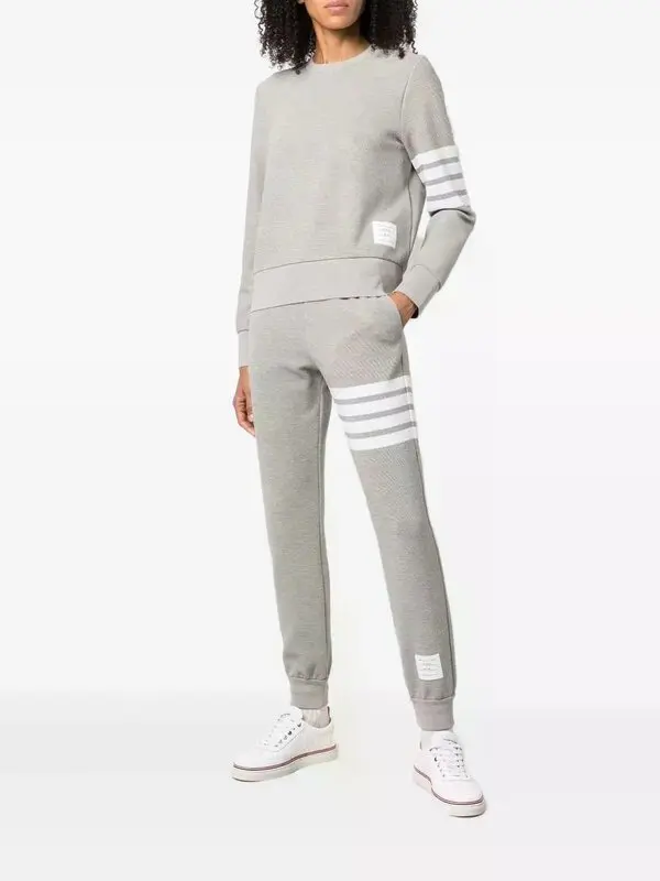 Thom Browne 4-bar Stripe Track Pants - Grey