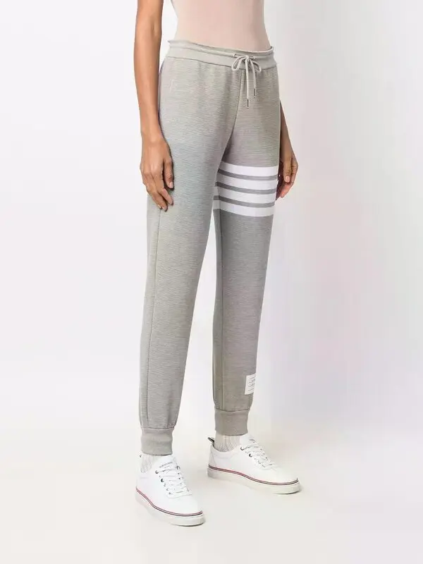 Thom Browne 4-bar Stripe Track Pants - Grey