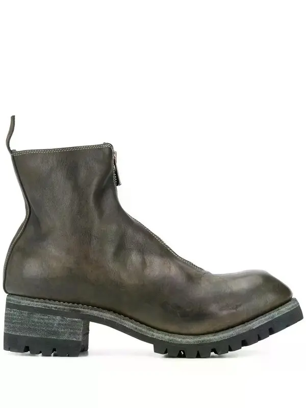 Guidi Pl1v W Ankle Boots - Grey