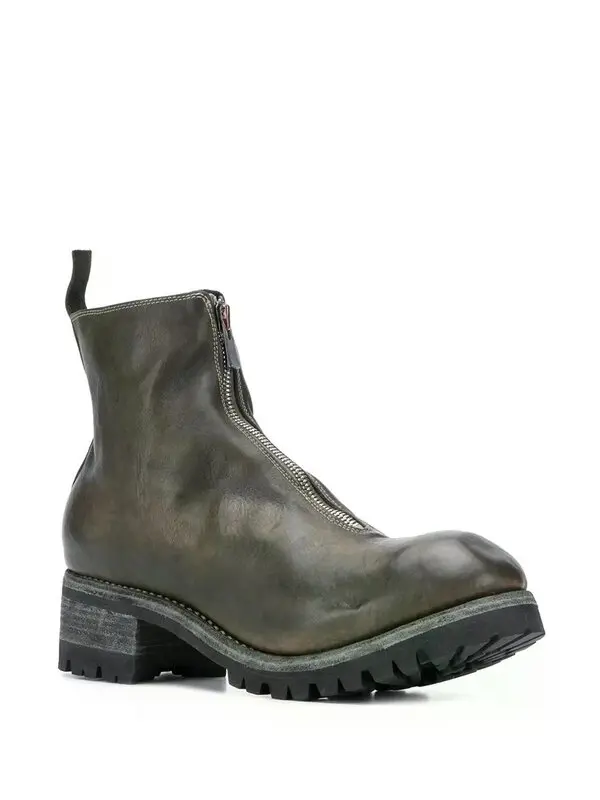 Guidi Pl1v W Ankle Boots - Grey