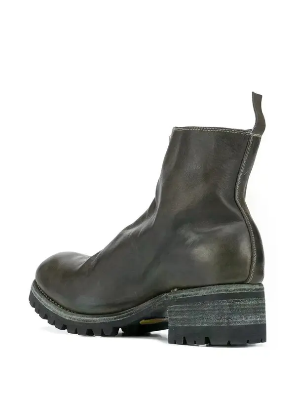 Guidi Pl1v W Ankle Boots - Grey