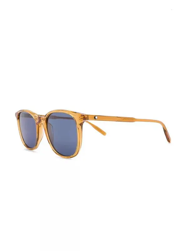 Montblanc Square Framed Sunglasses - Yellow