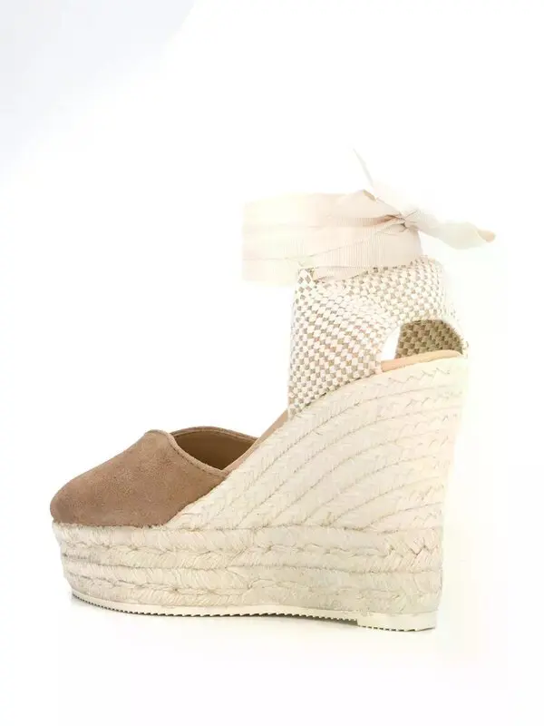 Manebí Hamptons Wedge Espadrilles - Neutrals