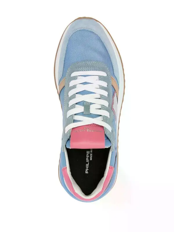 Philippe Model Tropez 2.1 Lace-up Sneakers - Blue