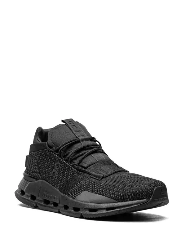 On Cloudnova Low-top Sneakers - Black