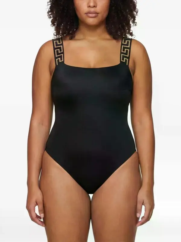 Versace Greca Border One-piece Swimsuit
