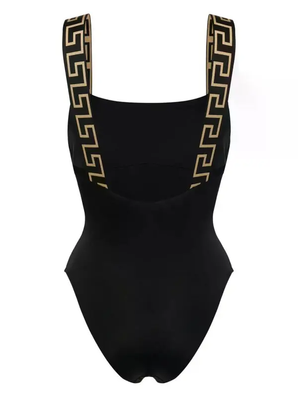 Versace Greca Border One-piece Swimsuit