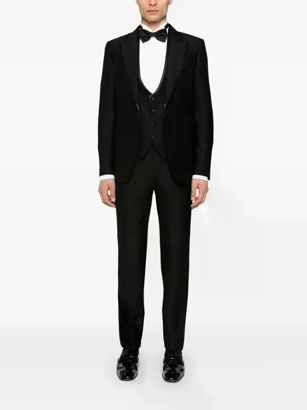 REVERES 1949 Pinstriped Three-piece Suit