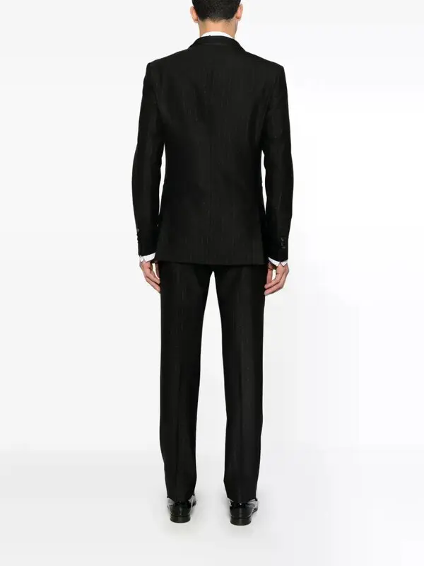 REVERES 1949 Pinstriped Three-piece Suit