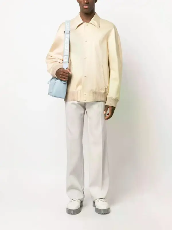 LANVIN Pointed-collar Bomber Jacket